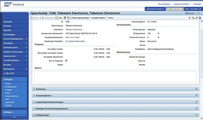 Über die SAP Sports One Solution – dermeisterclub.de